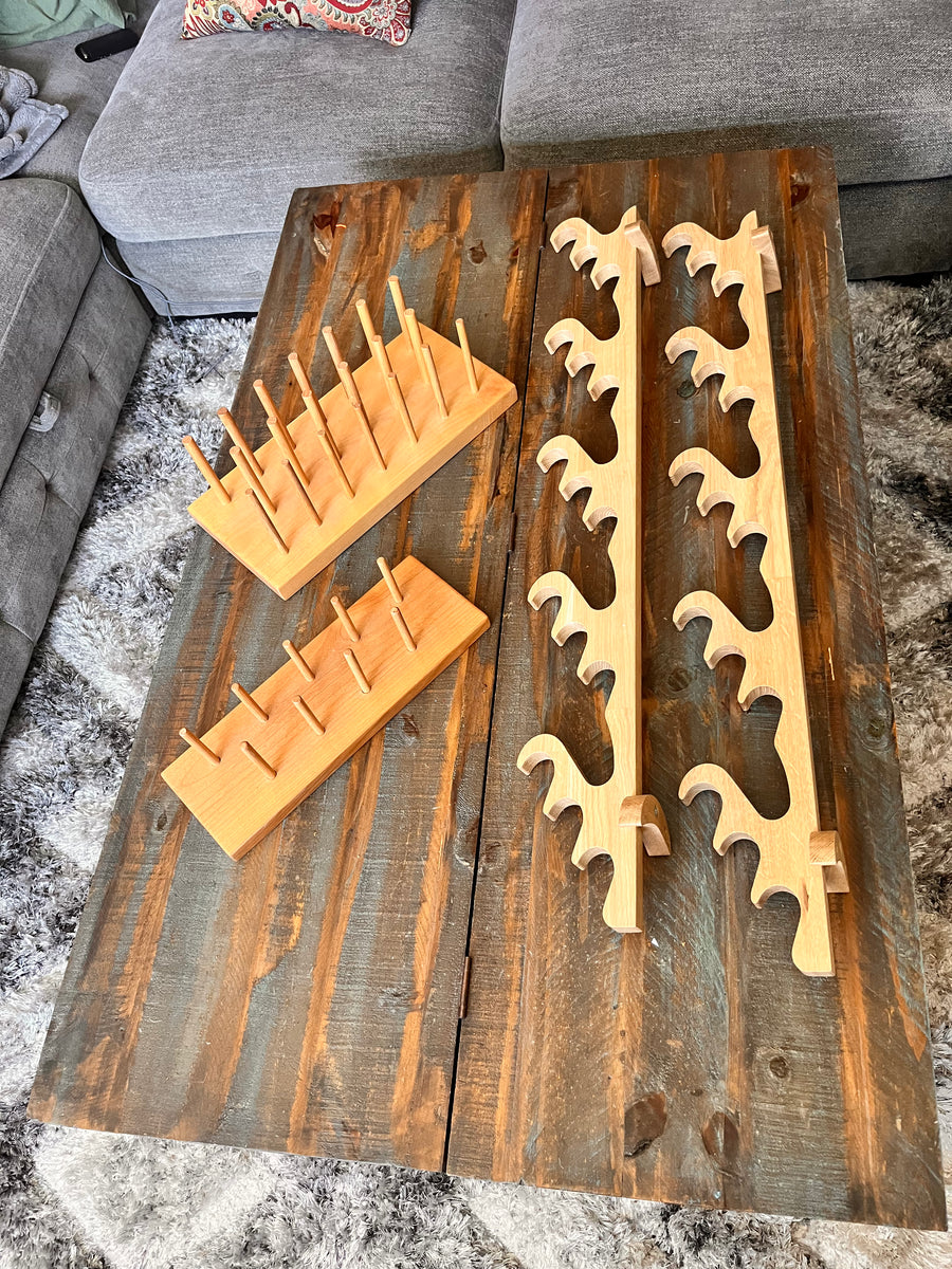 Flute stands (multiple flutes) - table top and wall mount – Beautiful ...